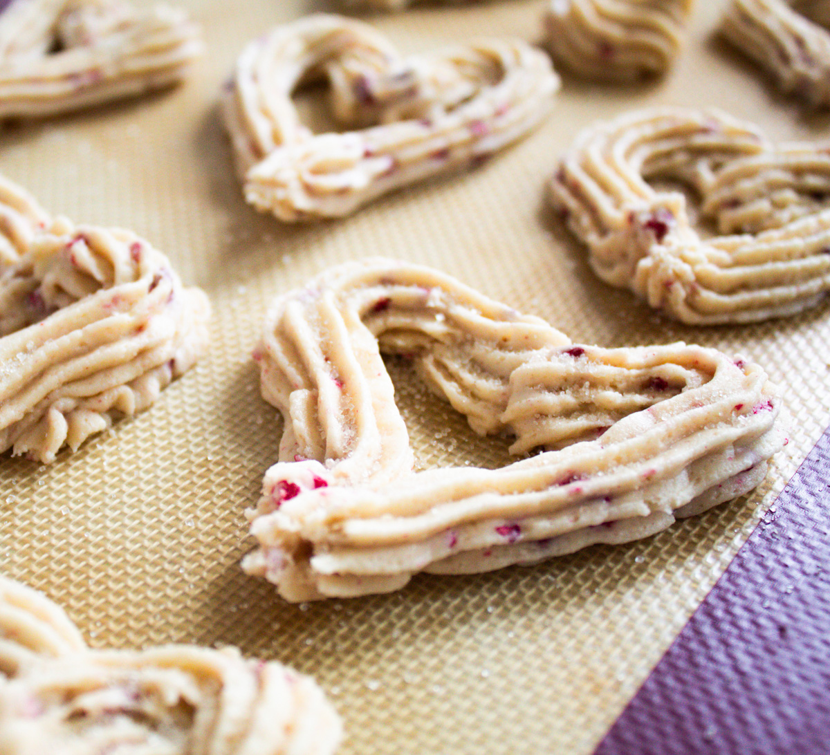 Rose, Raspberry, and White Chocolate Butter Cookies Recipe - The Sifted ...