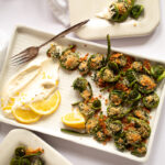 How to Cook Crispy Fiddlehead Ferns Appetizer with Zesty Lemon - The ...